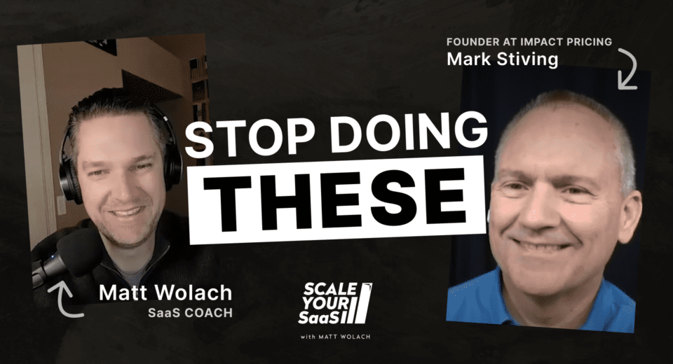 Pricing Mistakes That Cost You Lost Revenue - with Mark Stiving ...